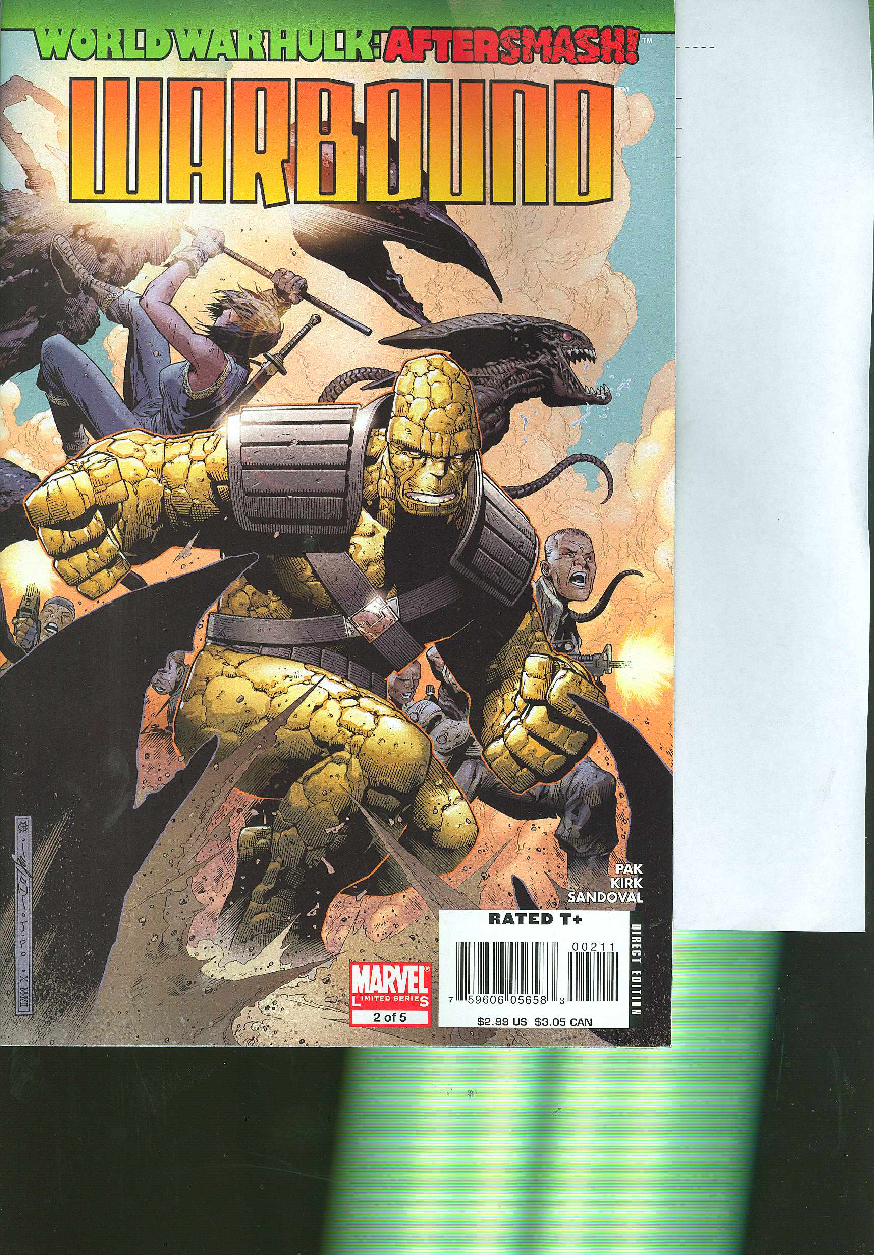 WORLD WAR HULK AFTERSMASH WARBOUND #2 (OF 5) (2008) - Issues - Worlds ...