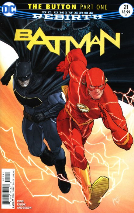 BATMAN #21 INTERNATIONAL EDITION (THE BUTTON) (2017) - Issues - Worlds ...
